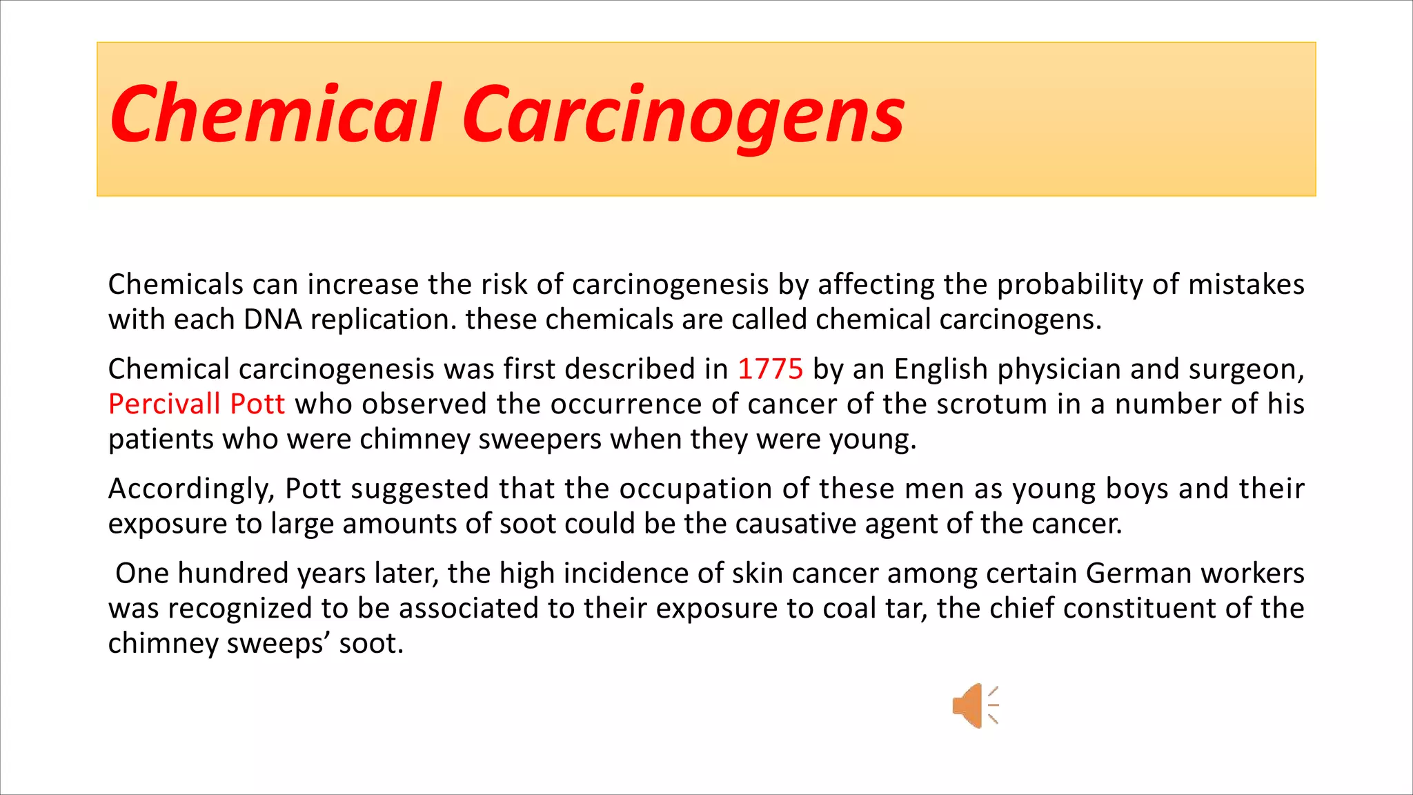 Topic 5 physical and chemical carcinogens | PDF
