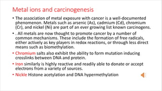 Topic 5 physical and chemical carcinogens | PDF