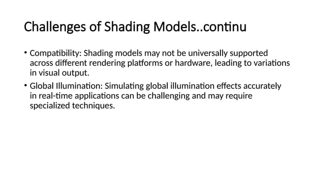 Topic5_Shading Models in computer graphics .pptx