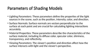 Topic5_Shading Models in computer graphics .pptx