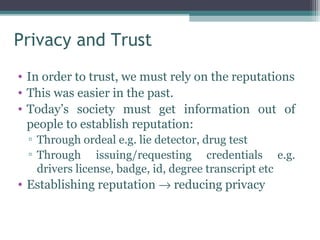 Topic 5 understanding privacy | PPT