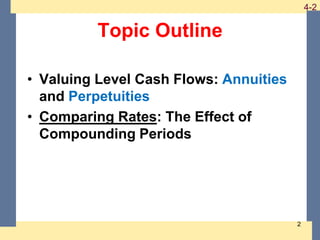 Topic 5 Valuation of Future Cashflows.ppt