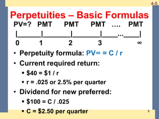 Topic 5 Valuation of Future Cashflows.ppt