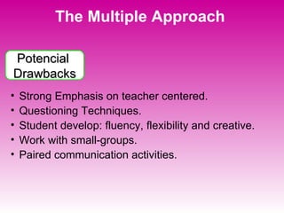 The Grammar-Translation Method and Multiple Approach | PPT | Education