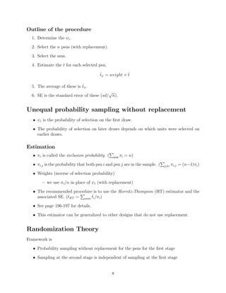 Cluster Sampling | PDF