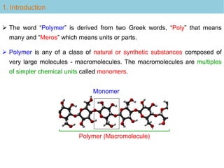 Topic 6. POLYMERIC MATERIALS. grrrrtttty | PPT