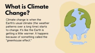 Climate Change Lesson for Science 9, Quarter 3 | PPTX