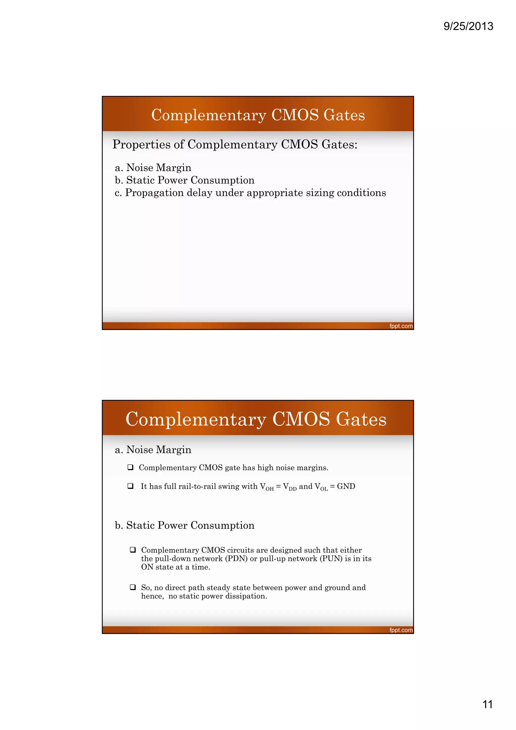CMOS Topic 6 -_designing_combinational_logic_circuits | PDF