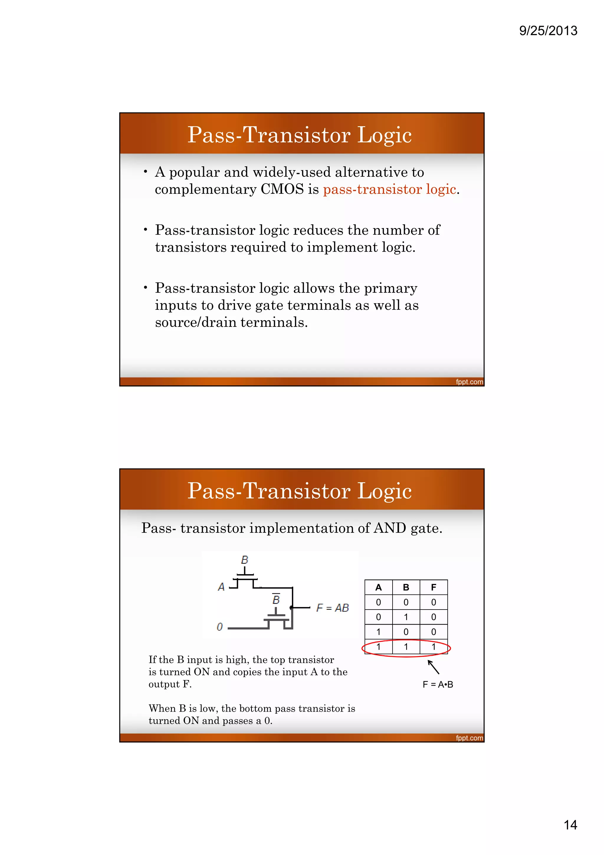 CMOS Topic 6 -_designing_combinational_logic_circuits | PDF