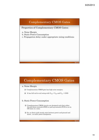 CMOS Topic 6 -_designing_combinational_logic_circuits | PDF