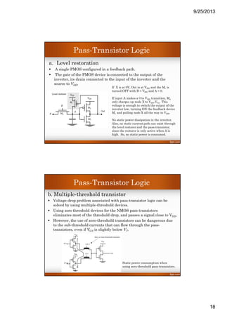 CMOS Topic 6 -_designing_combinational_logic_circuits | PDF