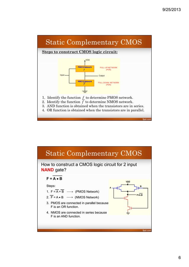 CMOS Topic 6 -_designing_combinational_logic_circuits | PDF
