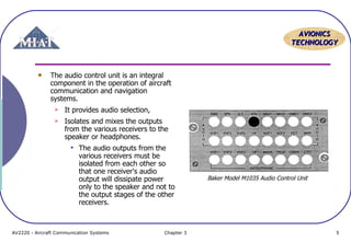 Aircraft Communication Topic 6 pa system | PDF