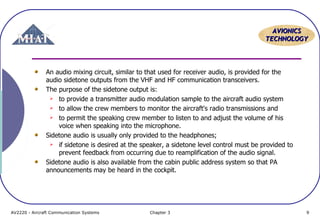 Aircraft Communication Topic 6 pa system | PDF