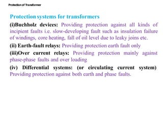 TOPIC 6- Transformer Protection.pptx