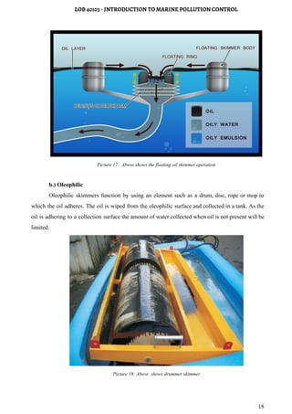 Oil Spill Clean up Operation | PDF