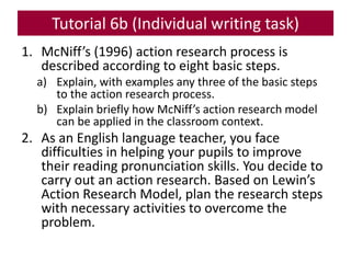 TSL3133 Topic 6 Action Research the Process | PPTX