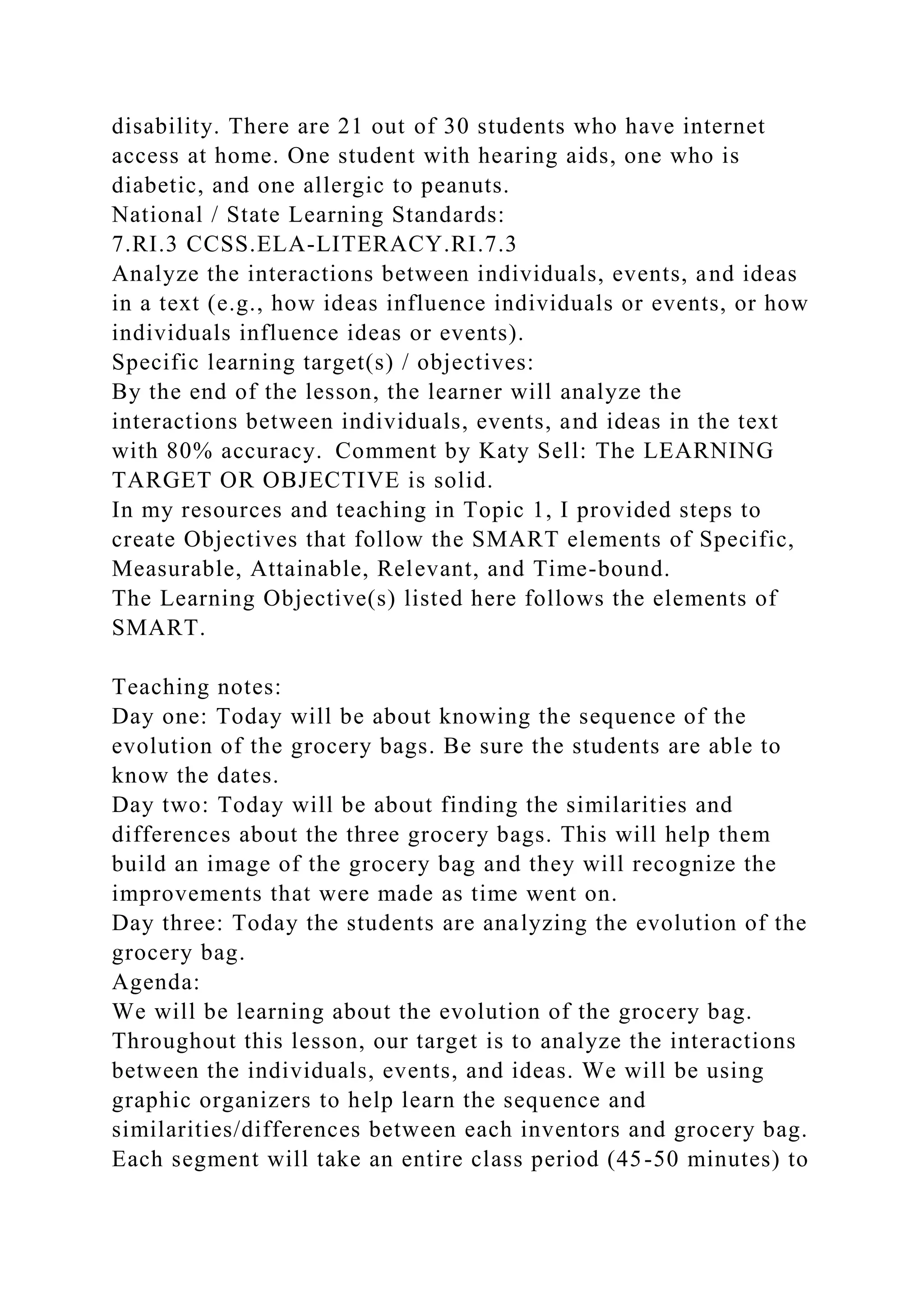 Topic 6 Benchmark - Children’s Informational Text Lesson and .docx