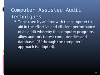 Auditing by CIS . Chapter 6 | PPT