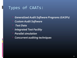 Auditing by CIS . Chapter 6 | PPT