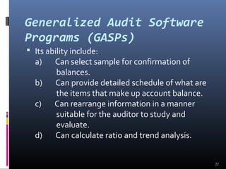 Auditing by CIS . Chapter 6 | PPT