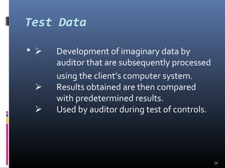 Auditing by CIS . Chapter 6 | PPT