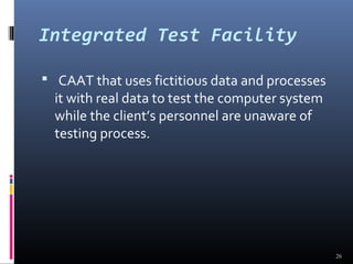 Auditing by CIS . Chapter 6 | PPT