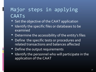 Auditing by CIS . Chapter 6 | PPT