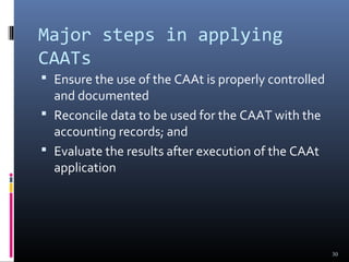 Auditing by CIS . Chapter 6 | PPT