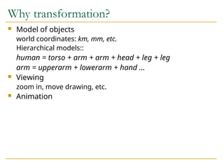 Topic 6 Graphic Transformation and Viewing.ppt