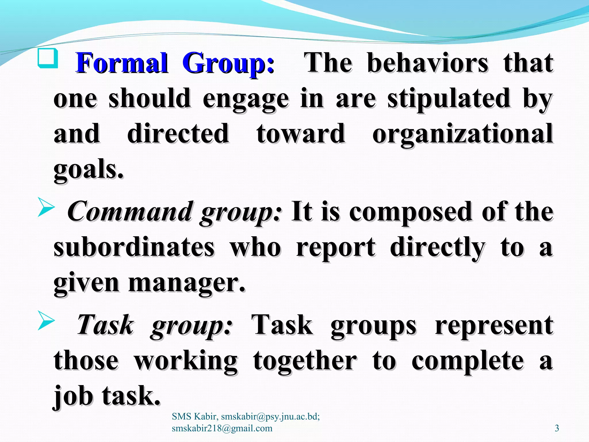 Group Behavior | PPT
