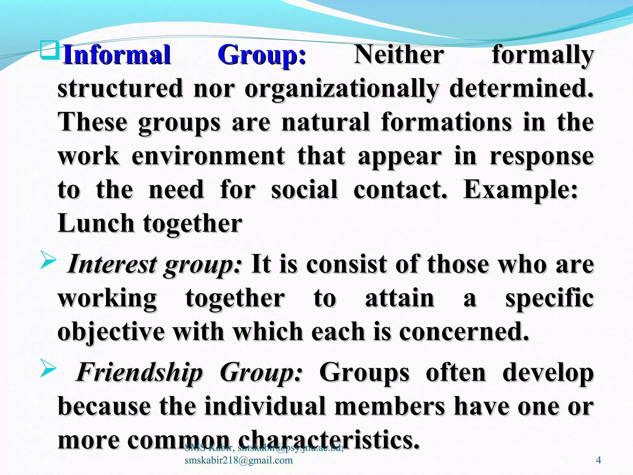 Group Behavior | PPT