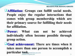 Group Behavior | PPT