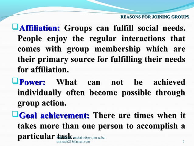 Group Behavior | PPT