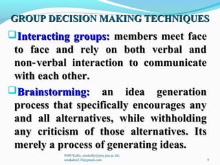 Group Behavior | PPT