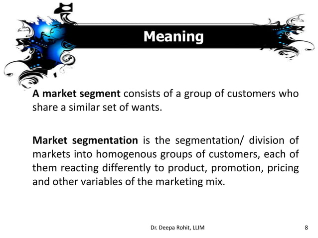 Market Segmentation and Targeting | PDF | Marketing and Advertising ...