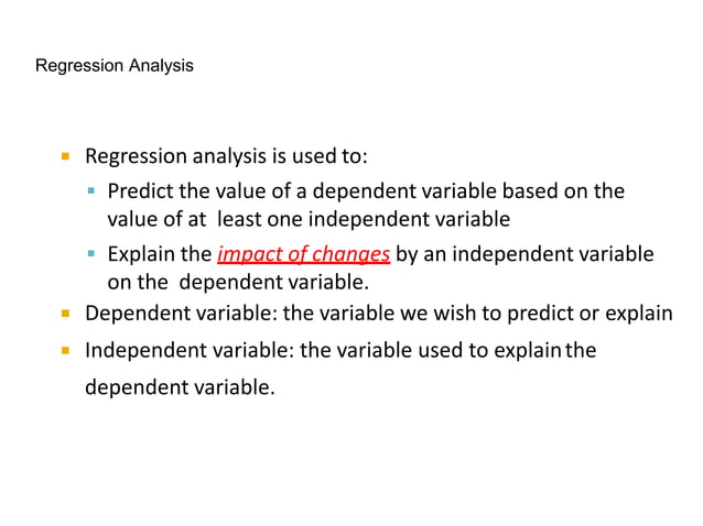 Topic 6 Linear Regression.pptx