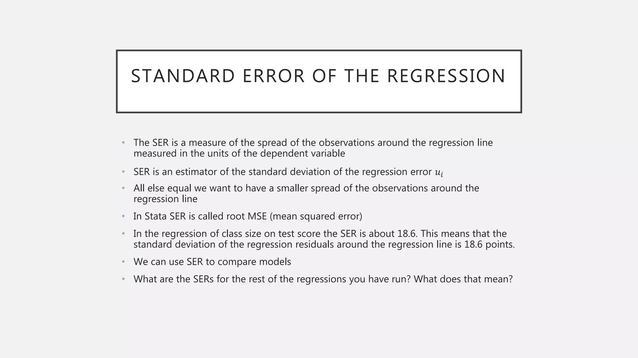Topic 6 (model specification) | PPTX