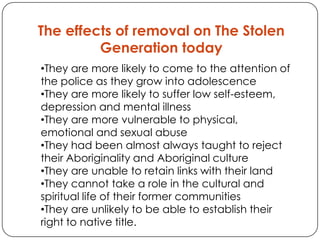 Introduction to The Stolen Generation | PPTX