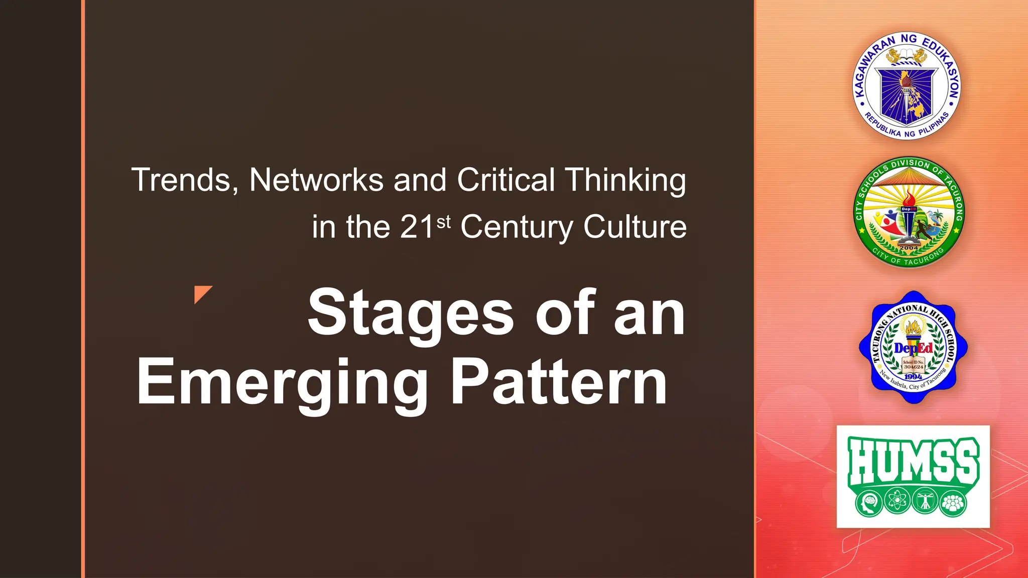 Topic 6 Stages of an Emerging Pattern.pptx