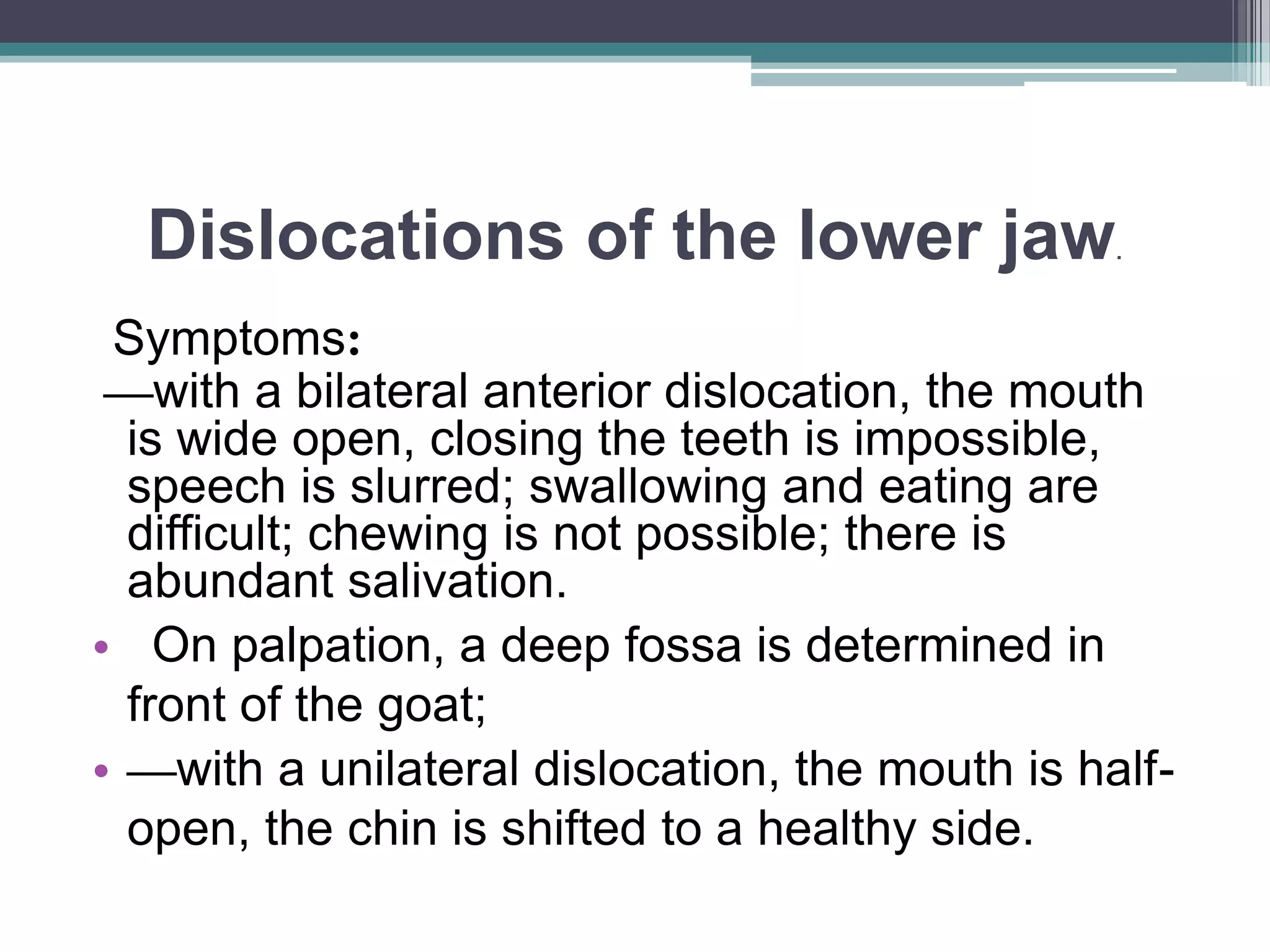Traumatology of the maxillofacial region. Soft tissue injuries of the ...