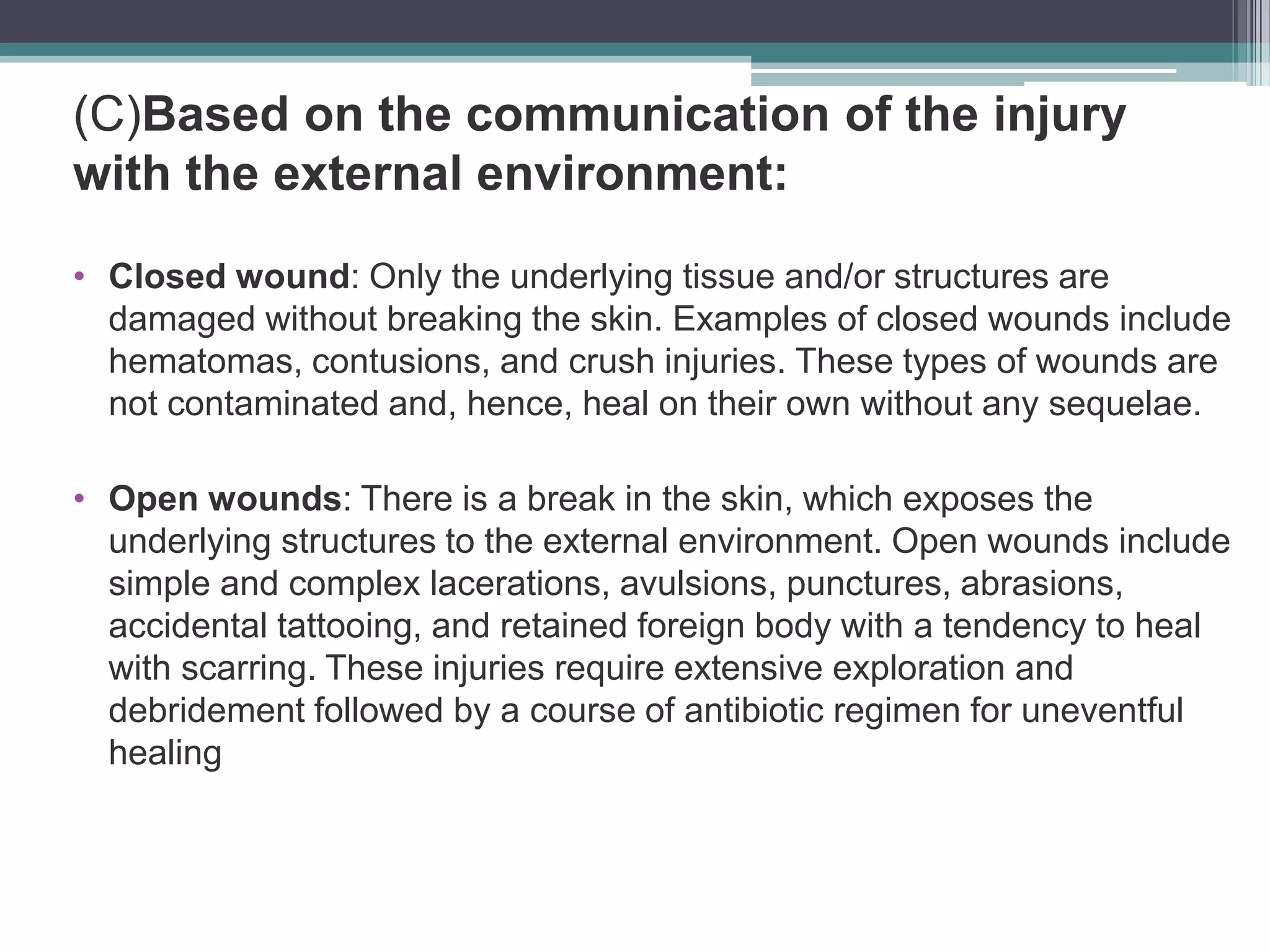 Traumatology of the maxillofacial region. Soft tissue injuries of the ...