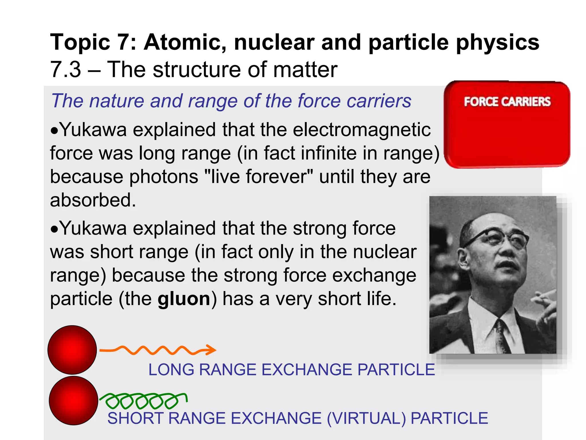 Topic 7.3 - The structure of matter.pptx | Chemistry | Science