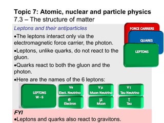 Topic 7.3 - The structure of matter.pptx