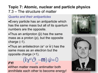 Topic 7.3 - The structure of matter.pptx