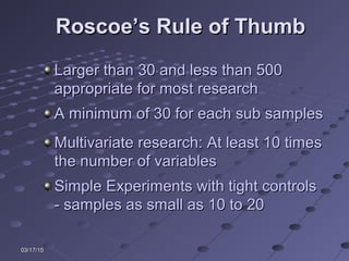 Topic 7 measurement in research | PPT
