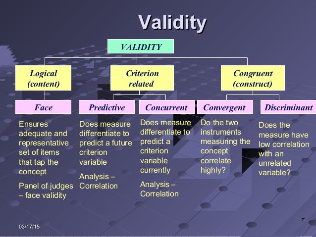 Topic 7 measurement in research