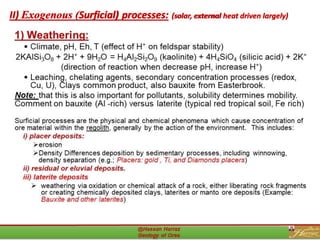 Topic 7 sedimentary mineral deposits | PDF