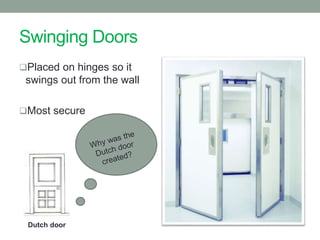 Architecture civil engineering Doors.pptx