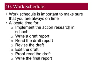 TSL3133 Topic 7 Action Research Planning & Proposal | PPT